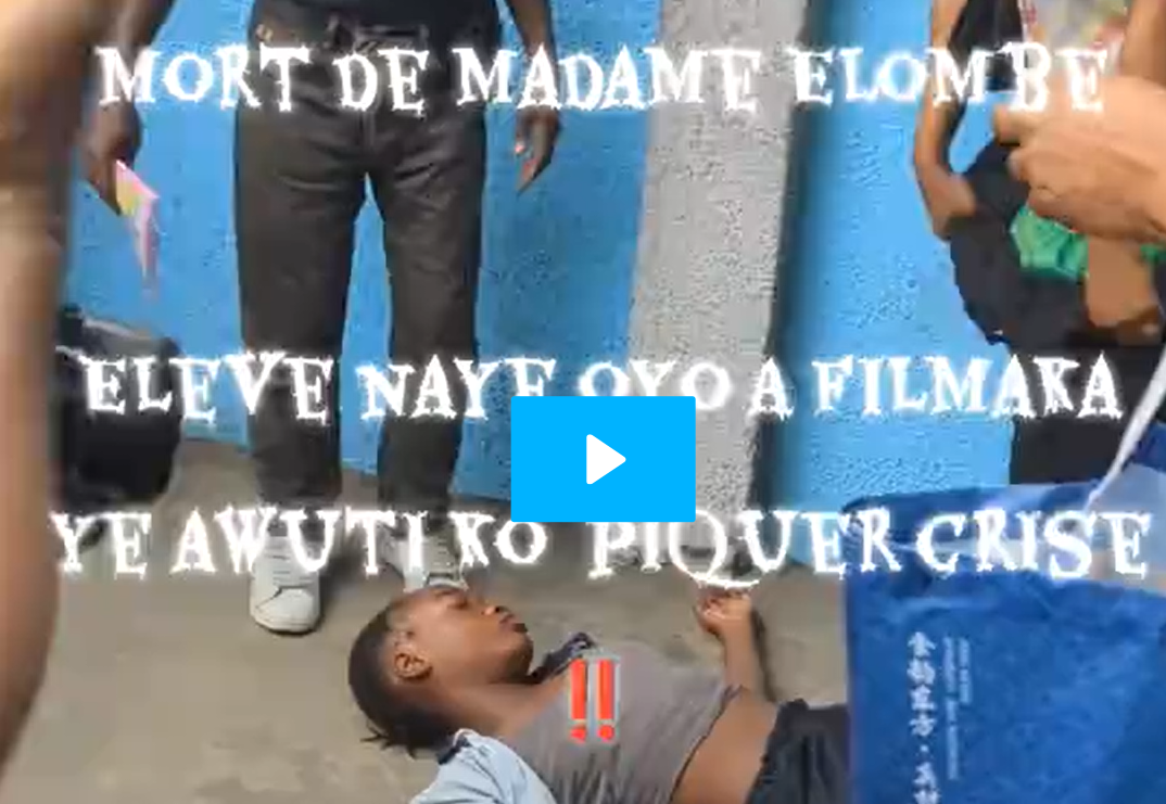 Décès de Madame Elombe: regardez comment ses élèves pleurent. Une d ...